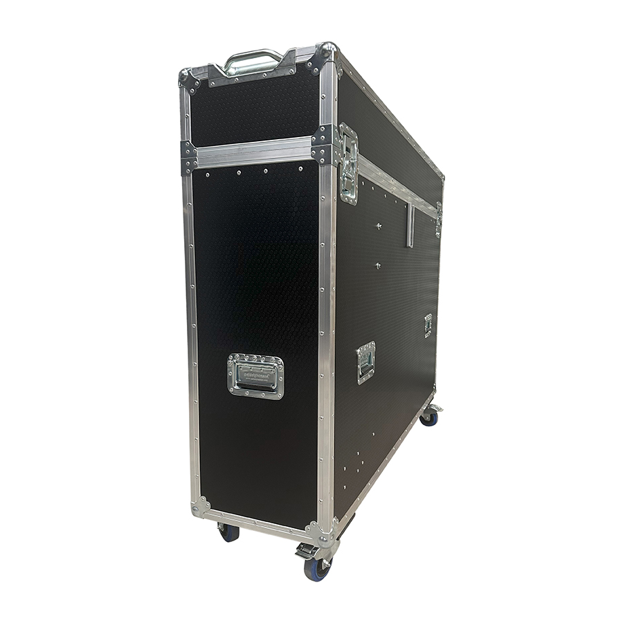 Custom Flight Case for 65 inch Monitor (motorised)
