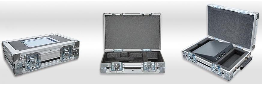 Briefcase style Flight Cases