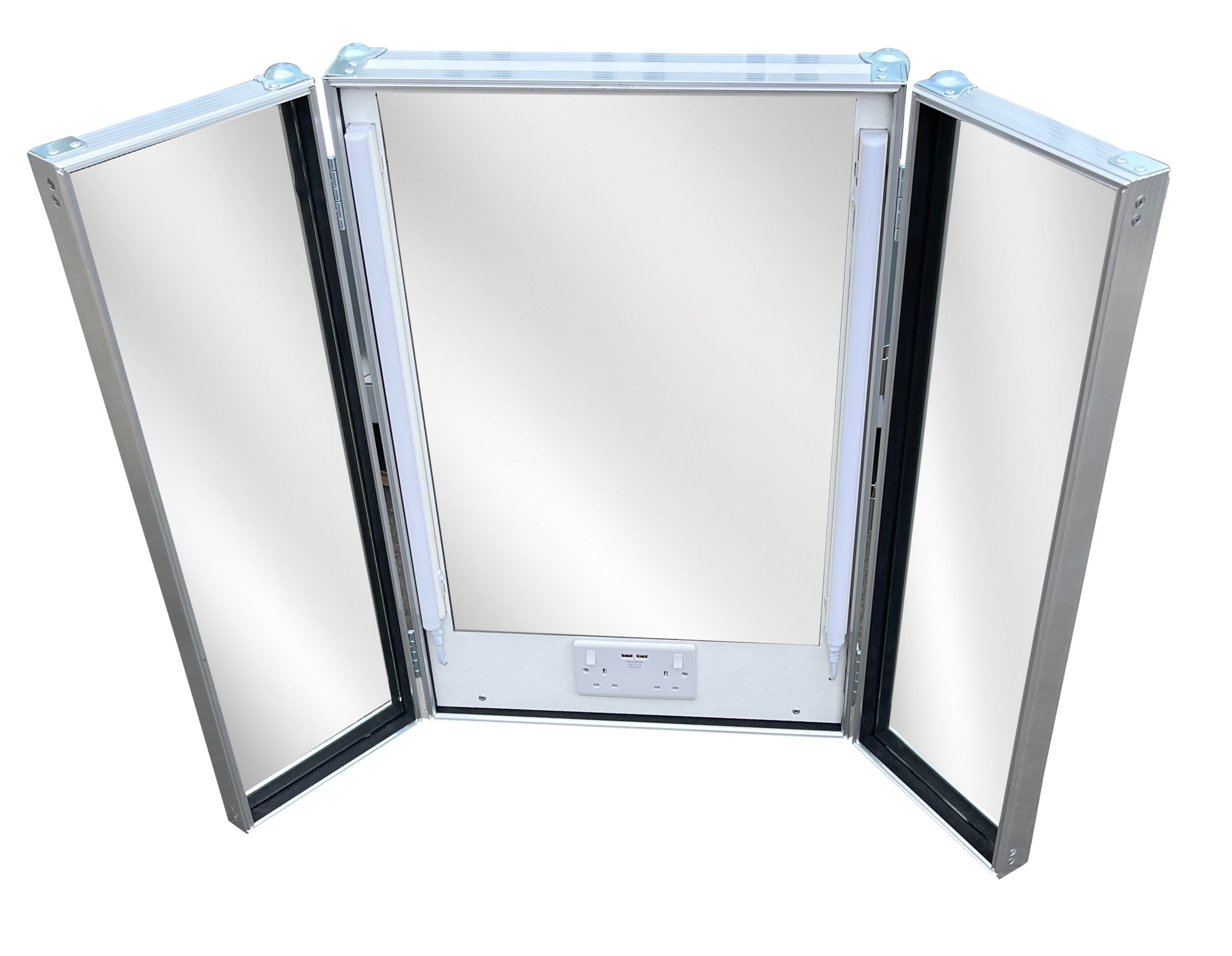 Portable Makeup Mirrors Flight Case