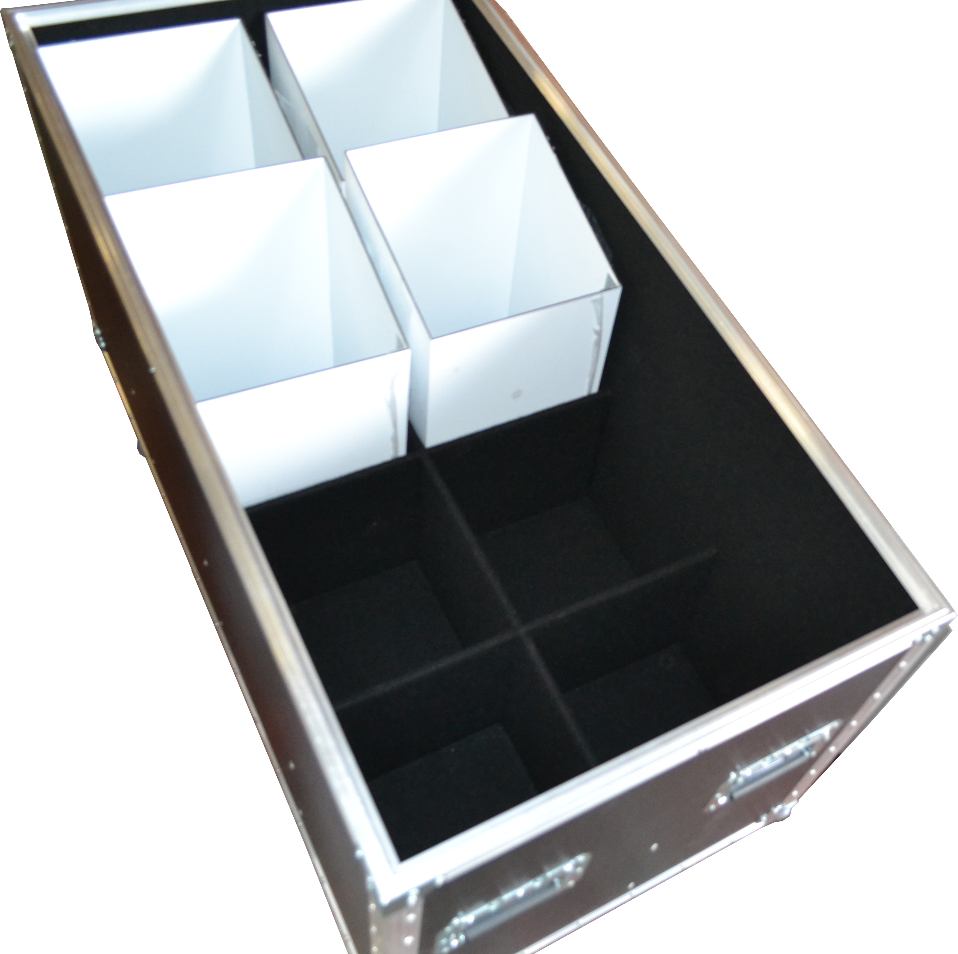 CFC TO FIT 8X WHITE BOXES FOR LEDJ LED PAR64 FLOOR CANS